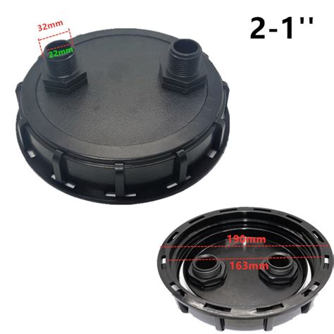 BCLONG 1 Ibc Tank Cap External Thread Cap Ibc Container Adapter Lid Tank Connection Walmart Com