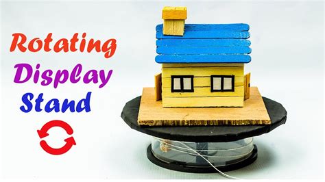 How To Make A Rotating Display Stand Youtube