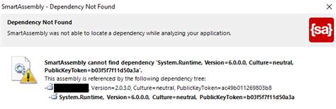 Smartassembly Cannot Find Systemruntime Support