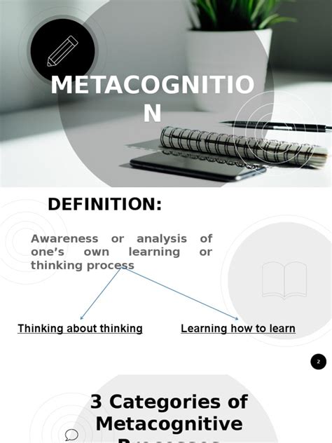 metacognition pdf metacognition learning