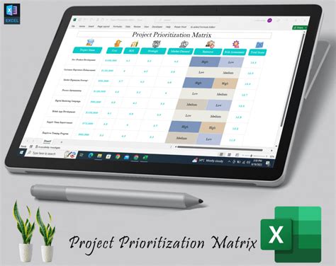 Project Prioritization Matrix Rank Evaluate Projects Effectively