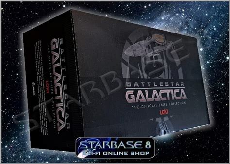 Colonial Heavy Cruiser Loki Type Eaglemoss Battlestar Galactica Collection
