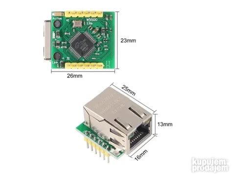 W5500 Lite Mrežni Lan Modul Tcpip Stm32arduino Kupujemprodajem