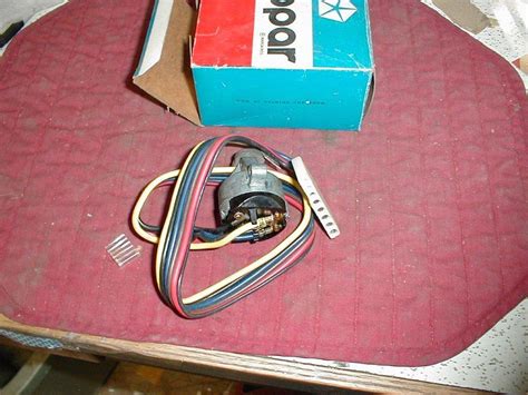 Nos Mopar Ignition Switch All 1970 1 Models Except Tilt Wheel Hiltop Auto Parts