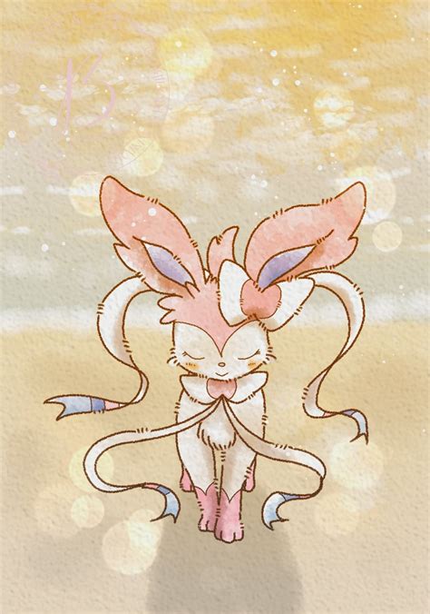 Sylveon Pokemon Drawn By Baya Sakura Mint Danbooru