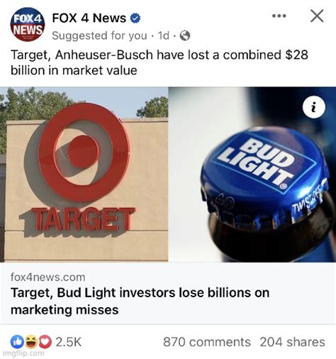 Target Bud Light Gay Pandering Blank Template Imgflip