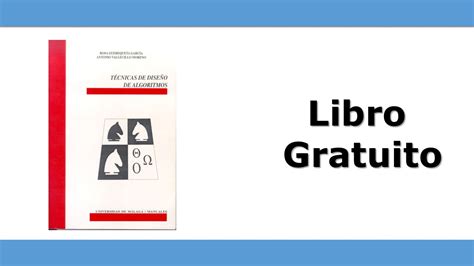 Libro Gratis Técnicas de Diseño de Algoritmos Facialix