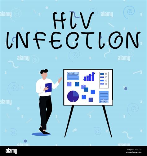 Text Showing Inspiration Hiv Infection Word Written On Sexually