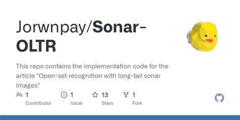 sonar oltr readme zh md at main · jorwnpay sonar oltr · github
