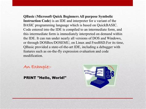 Qbasic Ppt