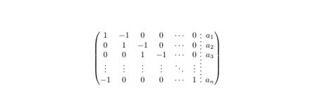 Matrices Augmented Matrix TeX LaTeX Stack Exchange