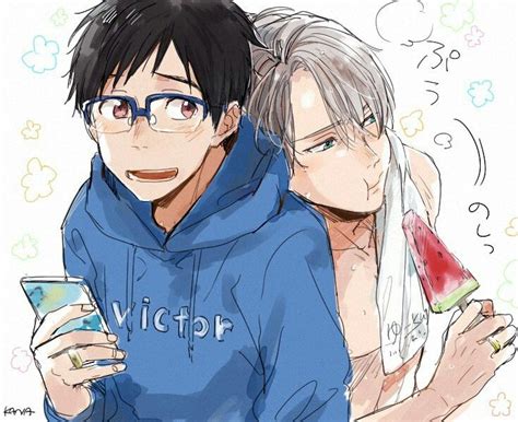 Victor Viktor Nikiforov X Yuri Yuuri Katsuki Victuri Victuuri