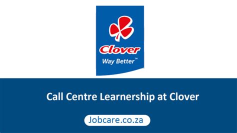Call Centre Learnership At Clover Jobcare
