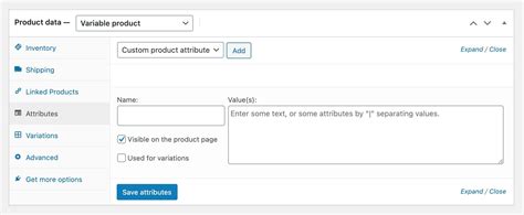 How To Create Custom Product Attributes In Woocommerce