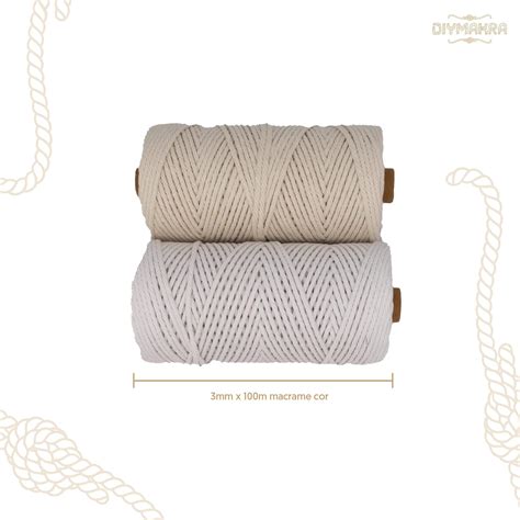 DIYMAKRA Macrame Set For Beginners Pieces Macrame To Make Yourself Macrame Yarn Set