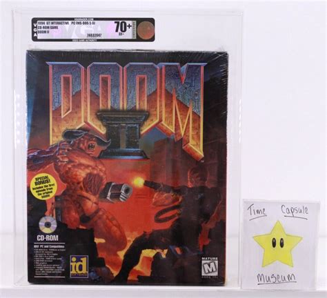 Doom Ii Computer Pc Big Box Brand New Factory Sealed Wata Vga Cgc Grade