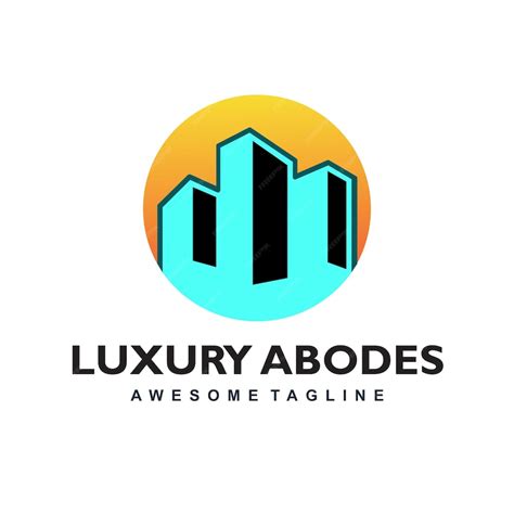 Premium Vector Luxury Abodes Logo Template