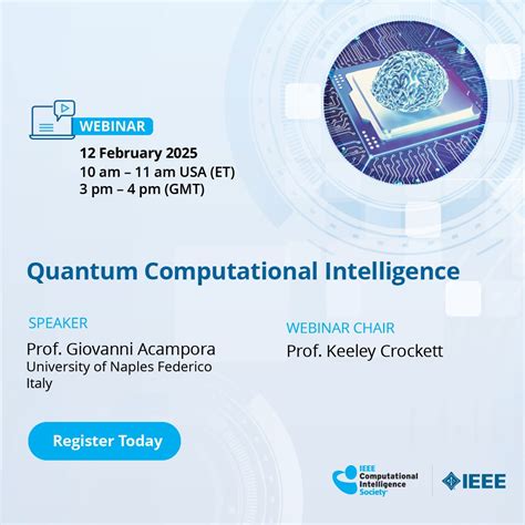 Qasem Alhroub On Linkedin Quantumcomputing Ai Ieee Webinar Ieeecis