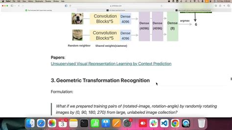 Lecture 20 Self Supervised Learning Youtube