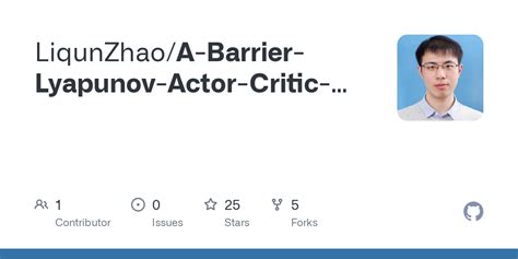 Github Liqunzhaoa Barrier Lyapunov Actor Critic Reinforcement