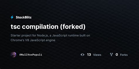 Tsc Compilation Forked Stackblitz