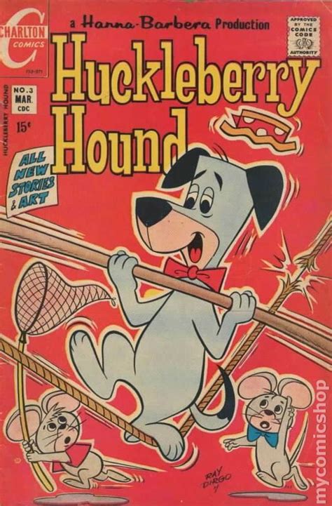 Huckleberry Hound 1970 Charlton Comic Books