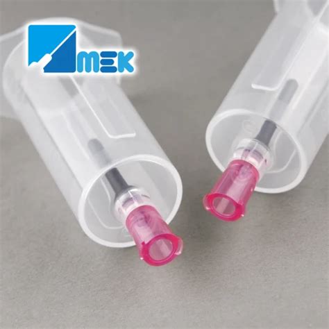 Female Luer Adapter Pre Attached Holder Blood Transfer Device Blood