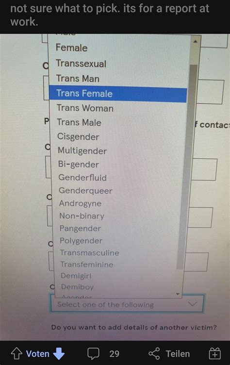 Oh No Gender Bad Found It On R Mildlyinfuriating R AreTheCisOk