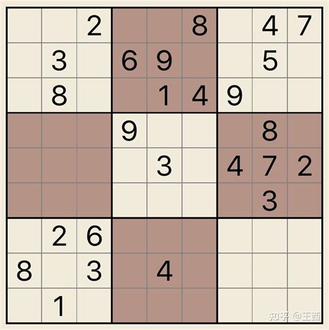 〔锯齿数独〕01锯齿数独简介 知乎