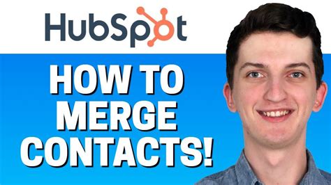 How To Merge Contacts In Hubspot 2021 YouTube