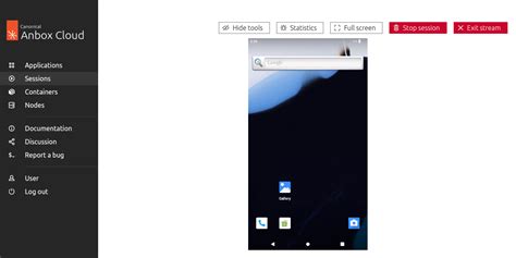Get Started With Anbox Cloud Web Dashboard Documentation Ubuntu
