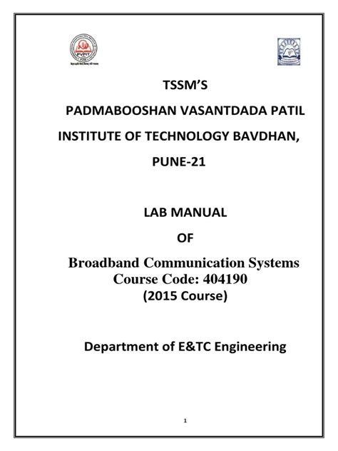 Bcs Lab Manual Pdf Pdf Optical Fiber Light Emitting Diode