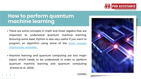 Ppt Quantum Machine Learning Is All You Need Phd Assistance