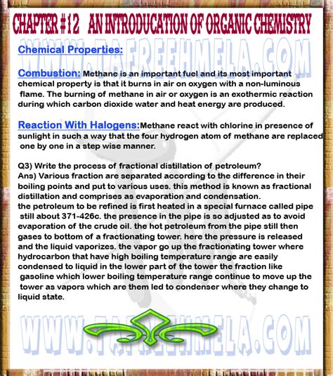 Th Class Chemistry Notes Online Study Free Notes