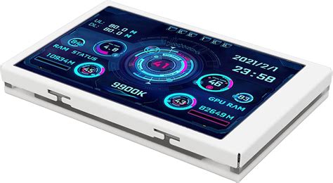 35in Mini Pc Monitor Ips Full View Display Small Screen For Aida64 Cpu