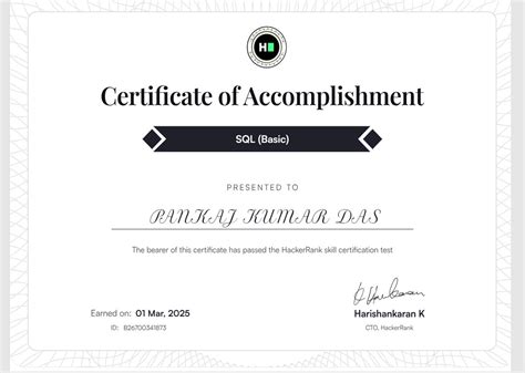 Sql Hackerrank Datamanagement Database Problemsolving Learning