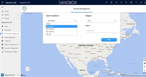 Get Statistics During The Territory Creation In Dynamics CRM Map Integration Tool MappyField