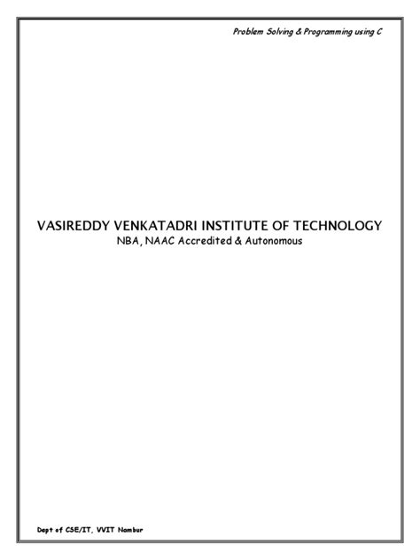 Pspc Notes Unit 1 Pdf Random Access Memory Bit