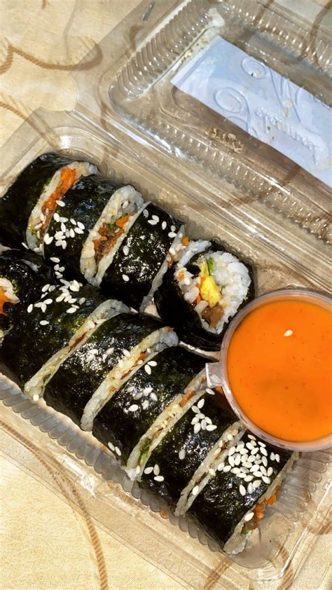 Pin Di Empaque De Sushi Ide Makanan Snapchat Makanan Makanan