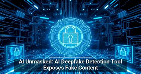 Ai Unmasked Ai Deepfake Detection Tool Exposes Fake Content Admiral Integration Inc