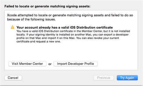 xcode ios code signing identity mismatch stack overflow