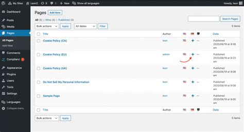 Translate Legal Documents To Multiple Languages With Polylang Complianz