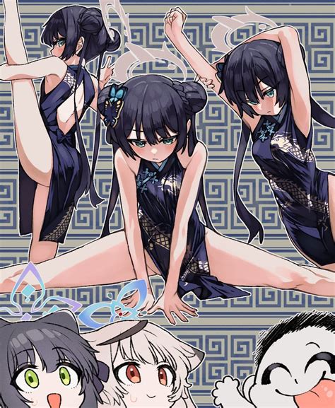 Sensei Doodle Sensei Kisaki Kokona Shun And More Blue Archive Drawn By Je O Mo Danbooru