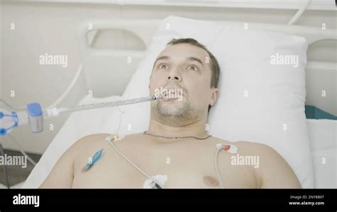 Unconscious Middle Aged Patient Regained Consciousness Action