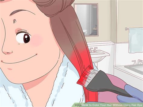 3 Ways To Color Your Hair Without Using Hair Dye Wikihow