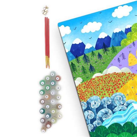 Картина за номерами Українські краєвиди Настільні ігри оптом Купити настільні ігри гуртом в