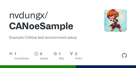 GitHub Nvdungx CANoeSample Example CANoe Test Environment Setup