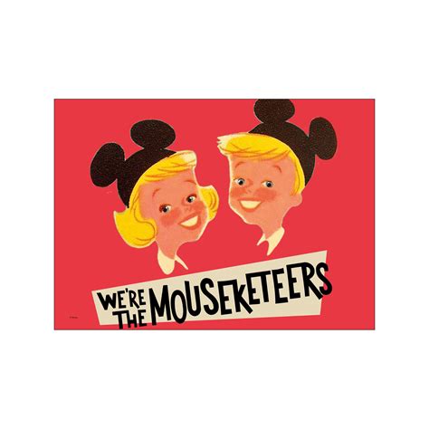 Were The Mouseketeers Poster And Frame Art Group