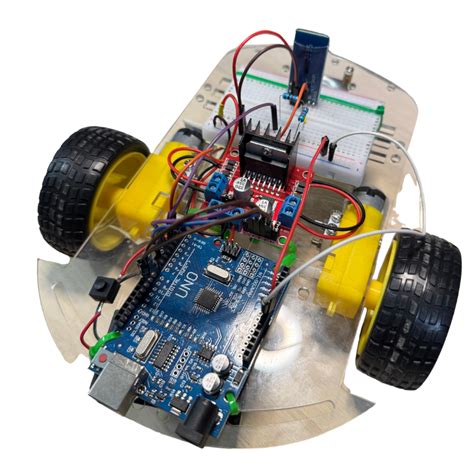Carro Bluetooth Con Arduino Uno Smd Módulo Hc 05 Y Baterías 14500 Rec Mega Electrónica Uno