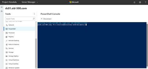 Project Honolulu 1711 Brings In Remote Desktop And Powershell Remote Management Sid 500com